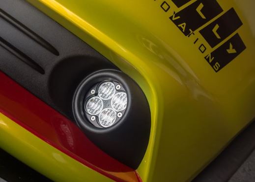 Baja Designs Squadron Sport Round Blk - PAIR – Geared for Adventure